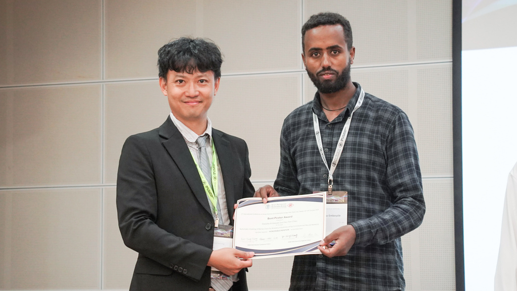 【競賽獲獎】學生 Sahilu Debalke Embeyale (德巴克) 參加2024SDSE國際研討會榮獲HONORABLE MENTION